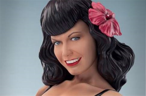 Executive Replicas Bettie Page V2 Queen Of Pinups ¾ Scale Bust Sexy