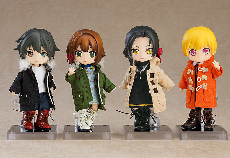 Good Smile Company - Nendoroid Doll Warm Set Boots & Duffle Coat & Mod ...