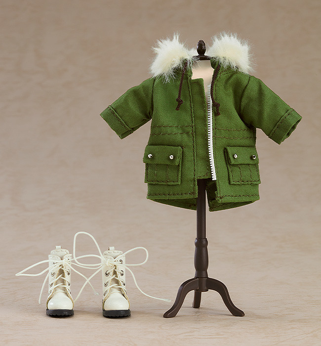 Good Smile Company - Nendoroid Doll Warm Set Boots & Duffle Coat & Mod ...