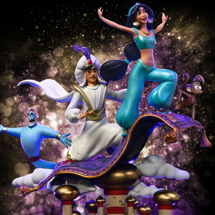 Iron Studios - ALADDIN AND JASMINE