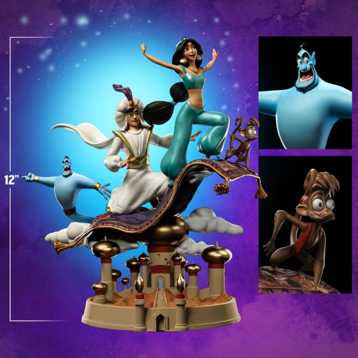 Iron Studios - ALADDIN AND JASMINE